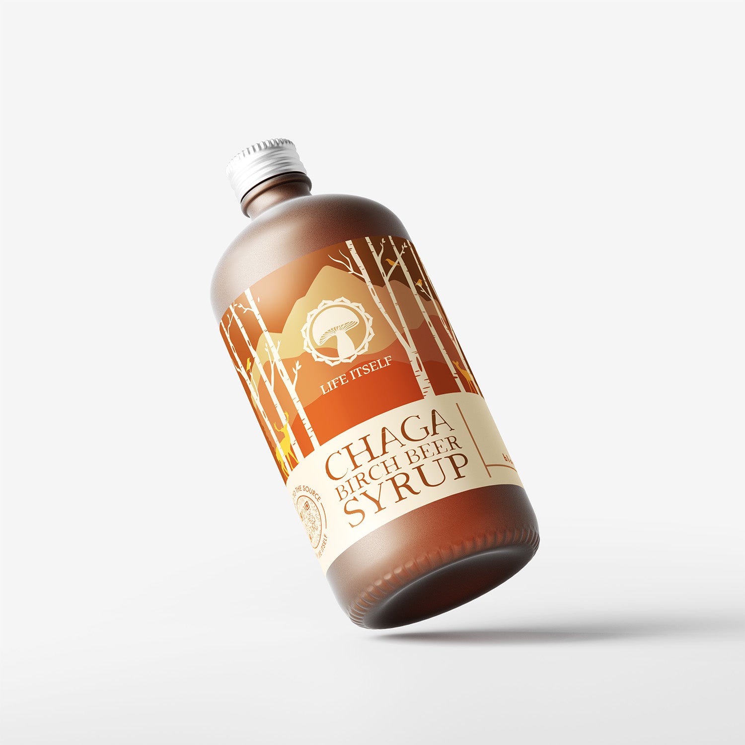 Chaga Birch Beer Syrup 16oz – Life Itself
