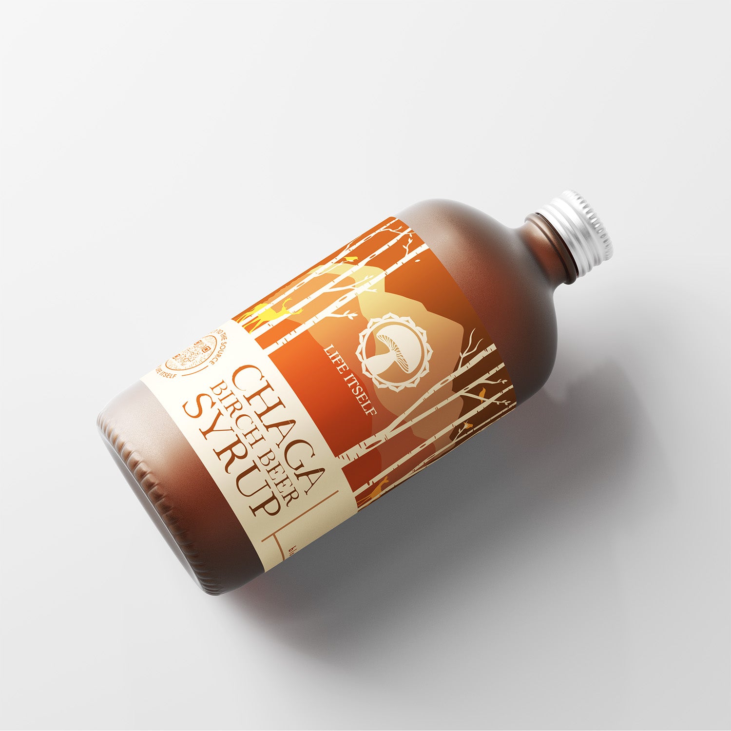 Chaga Birch Beer Syrup 16oz – Life Itself